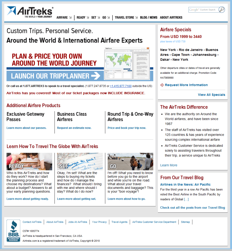 AirTreks - Development by KornDev