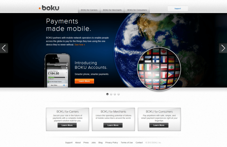BOKU.com - Development by KornDev